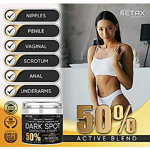 VAITE Dark Spot Remover Cream for Face, Body, Bikini and Sensitive Areas - Dark Spot Corrector - Underarm Skin Cream - Anti-Aging Effect - Sun Spots