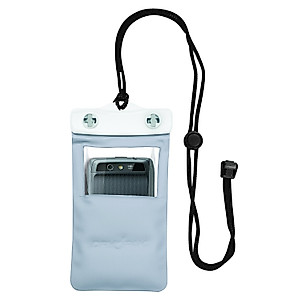 DRY PAK DP-46W White/Gray 4" x 6" GPS, MP3, Cell Phone Case