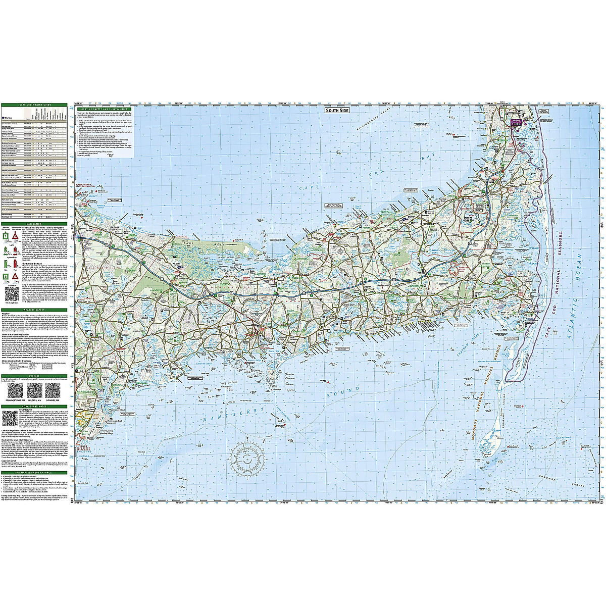 Cape Cod Map (National Geographic Trails Illustrated Map, 250)