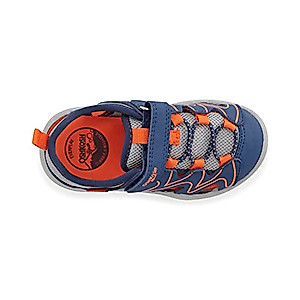 OshKosh B'Gosh Boy's Martin Sandal, Grey/Multi, 9 Toddler