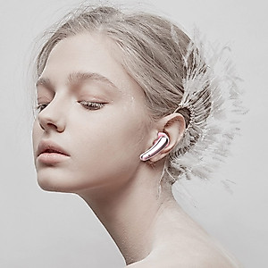 Aresrora Wireless Earbuds,TWS Bluetooth 5.1 in-Ear Headphones,TWS Wireless Earbuds with Type-c Charging Interface,Touch Control Earphones and Hi-Fi Stereo Sound Headset for iPhone and Android (Blue)