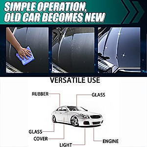 XIRUJNFD Car Scratch Repair Nano Spray, Nano Sparkle Cloth for Car Scratches, Car Nano Repairing Spray, Car Scratch Remover, Nano Car Scratch Removal Spray, Nano Spray for Cars (1Pcs 120ML)