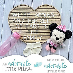 KIDS PREFERRED Disney Cuteeze Minnie Mouse Stuffed Animal Plush Toy - for Babies and Toddlers, Multicolor, 6 inches