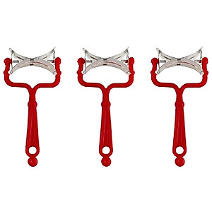 Rolling Dough Cutter - Pack of 3 - Baking Roller Cookie Cutter - Pastry Biscuit Cutters