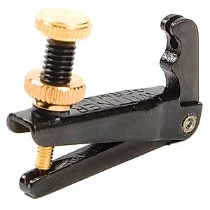 Wittner Stable-style Black with Gold-plated Screw Fine Tuner for 3/4-4/4 Violin