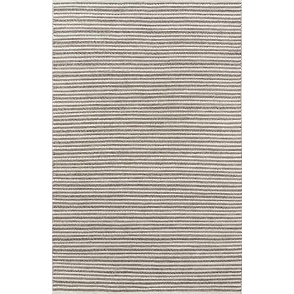 Momeni Rugs Mesa Collection, 100% Wool Hand Woven Flatweave Transitional Area Rug, 2' x 3', Natural Brown