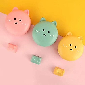 HOUKAI USB Charging Fan Electric silent Makeup Mirror USB Charging Fan Mini Fan Folding Fan for Home (Color : E)