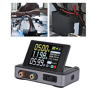 DC Power Supply, Adjustable Digital Display Portable Switching Power Supply Regulator 30V 5A Output,for CNC Machining with HD IPS Color Screen (US Plug)
