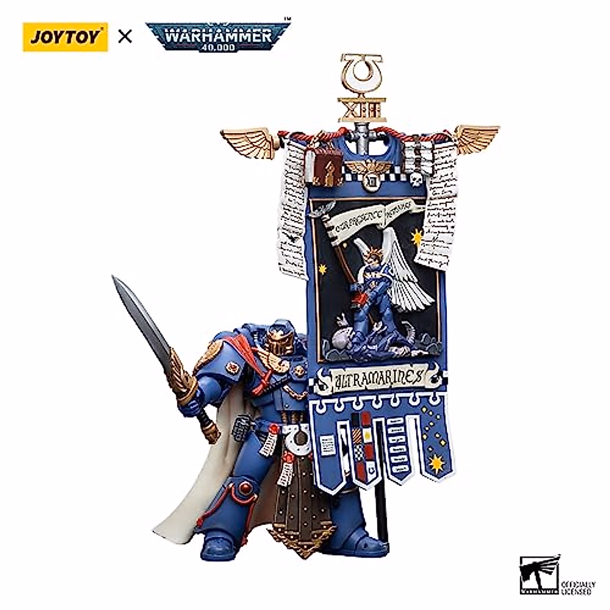 JoyToy Warhammer 40K: Ultramarines Honor Guard Chapter Ancie 1:18 Scale Action Figure