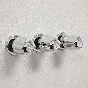 DANCO Bathtub and Shower 3-Handle Remodel/Rebuild Trim Kit for Gerber Faucets | Knob Handle | 11B-1H, 11B-1C, 11B-4D | Chrome (39617)