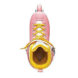Impala Lightspeed Inline Skate (US 5 / EU 36 / UK 3, Pink/Yellow)