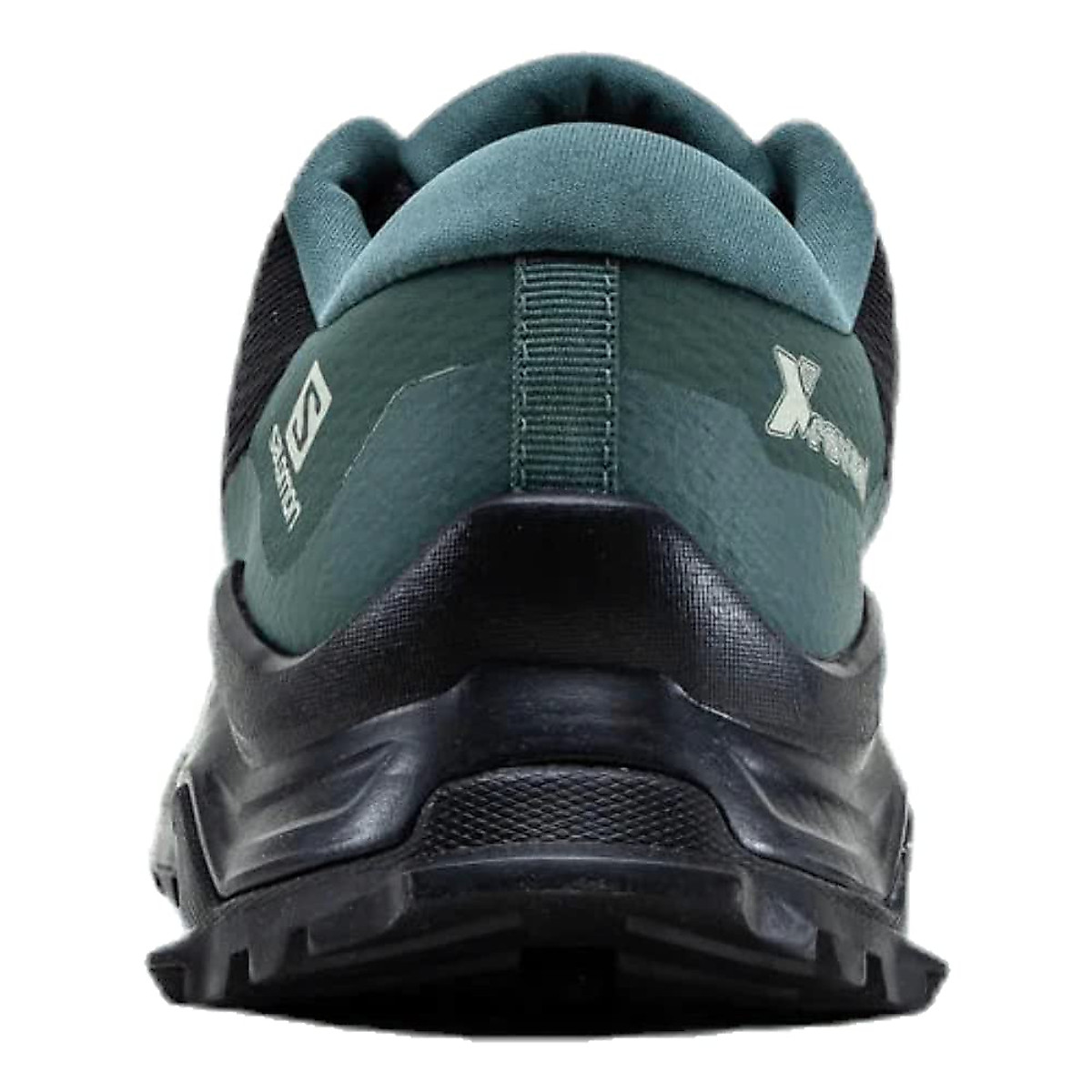 Salomon X Reveal Hiking Shoes for Women, Phantom/Balsam Green/Black, 9.5