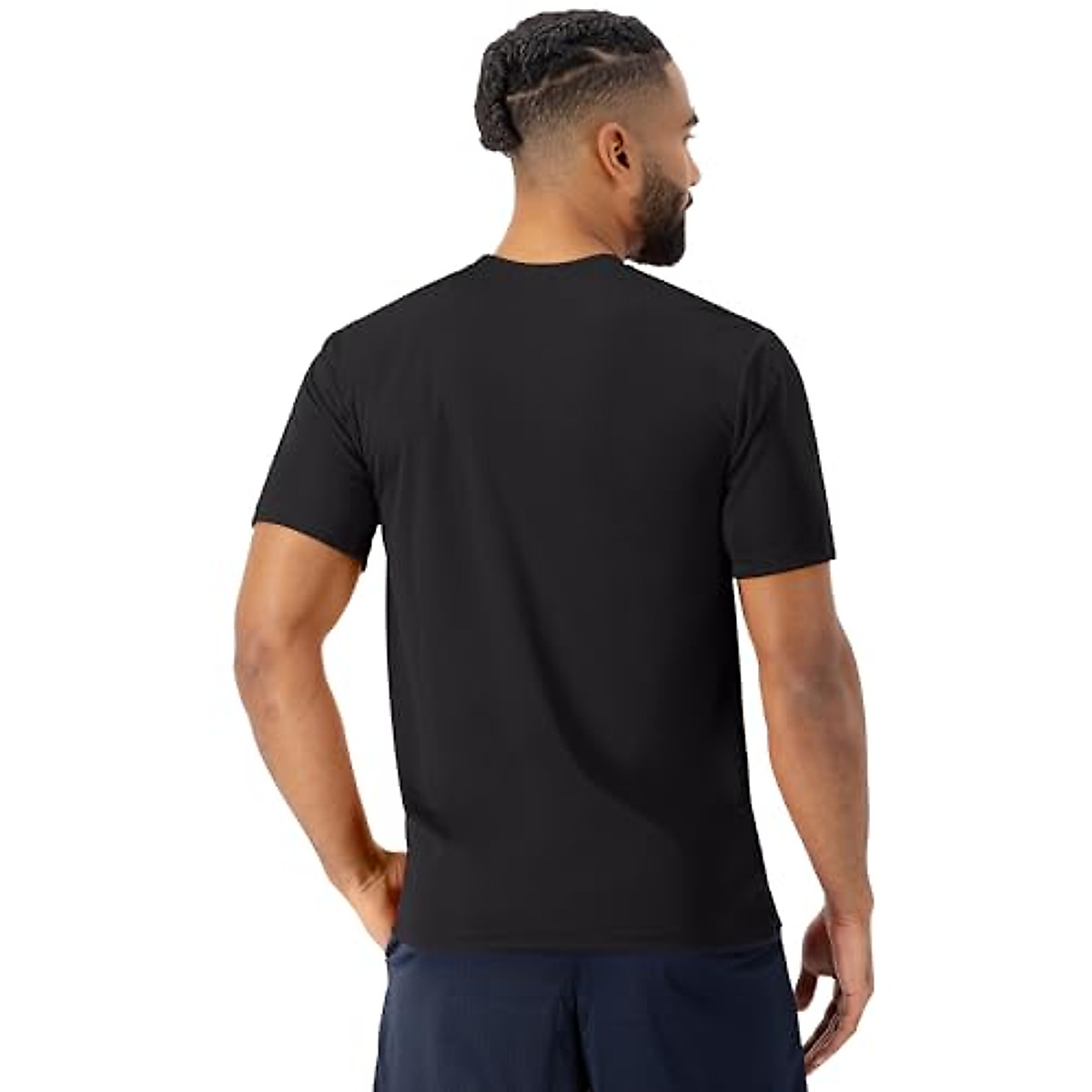 Hanes mens Sport Cool Dri Performance Tee fashion t shirts, Black, Medium US