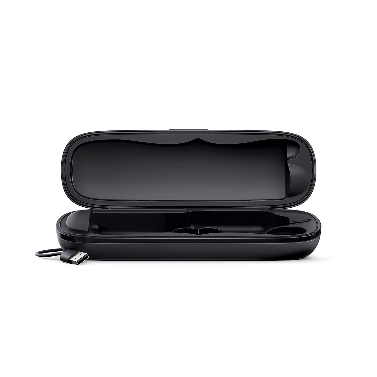 PHILIPS Sonicare ProtectiveClean 6500 Rechargeable Electric Power Toothbrush with Charging Travel Case and Extra Brush Head, Black, HX6462/08