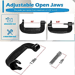 Inboard Prop Propeller Puller C Clamp for Ski Wakeboard Surf Boat Propellers Works on 3/4" to 1-1/8" shaft