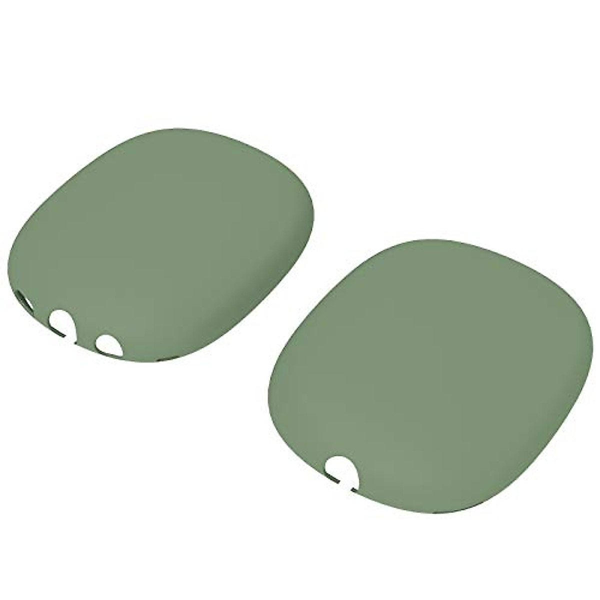 Geekria Silicone Skin Cover for AirPod Max Headphones, Scratch Protection Case/Earpieces Cover/Headset Speakers Skin Protector (Green)