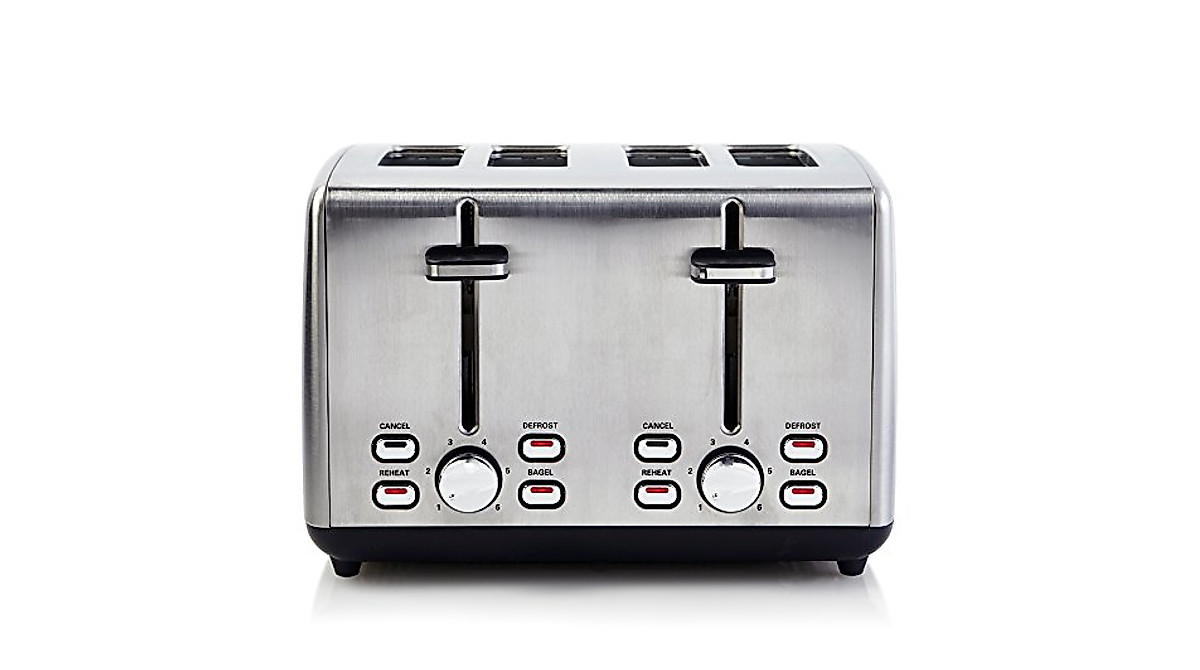 Professional Series 4-Slice Toaster | Stainless Steel, Wide Slots