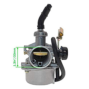 PZ19 Carburetor For TaoTao Baja 50cc 70cc 90cc 110cc 125cc Chinese Quad 4 Stroke ATV Go Kart Pit Dirt Bike