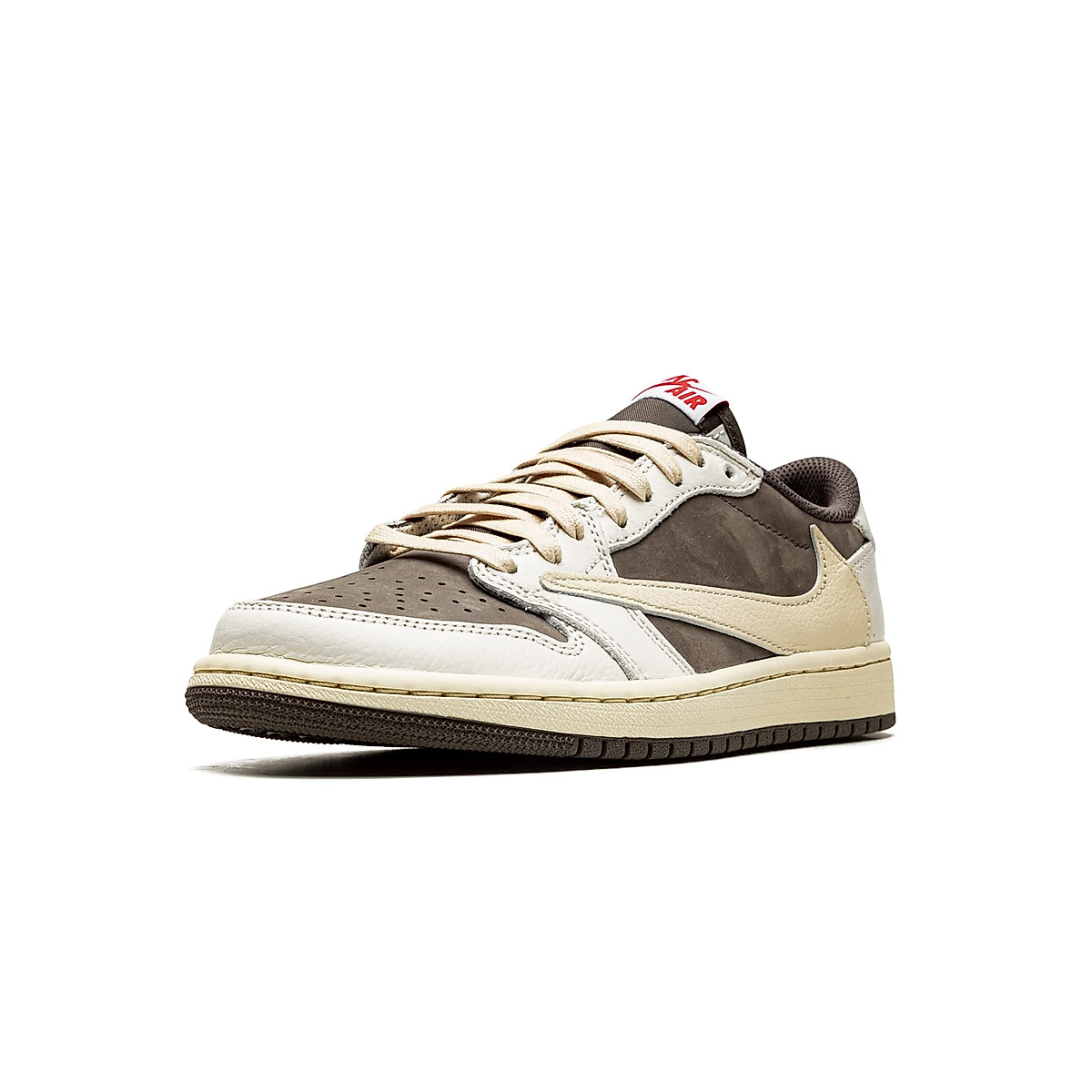 Jordan Mens Air Jordan 1 Low OG DM7866 162 Travis Scott - Reverse Mocha - Size 6.5