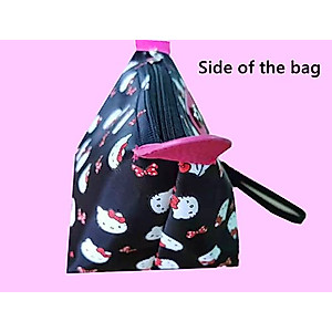 Kerr's Choice Cosmetic Bag Makeup Bag Kitty Cat Toiletry Bag Makeup Pouch Kitty Gift