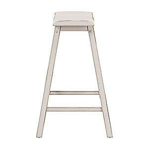 Hillsdale Moreno Backless, Counter Stool, Sea White
