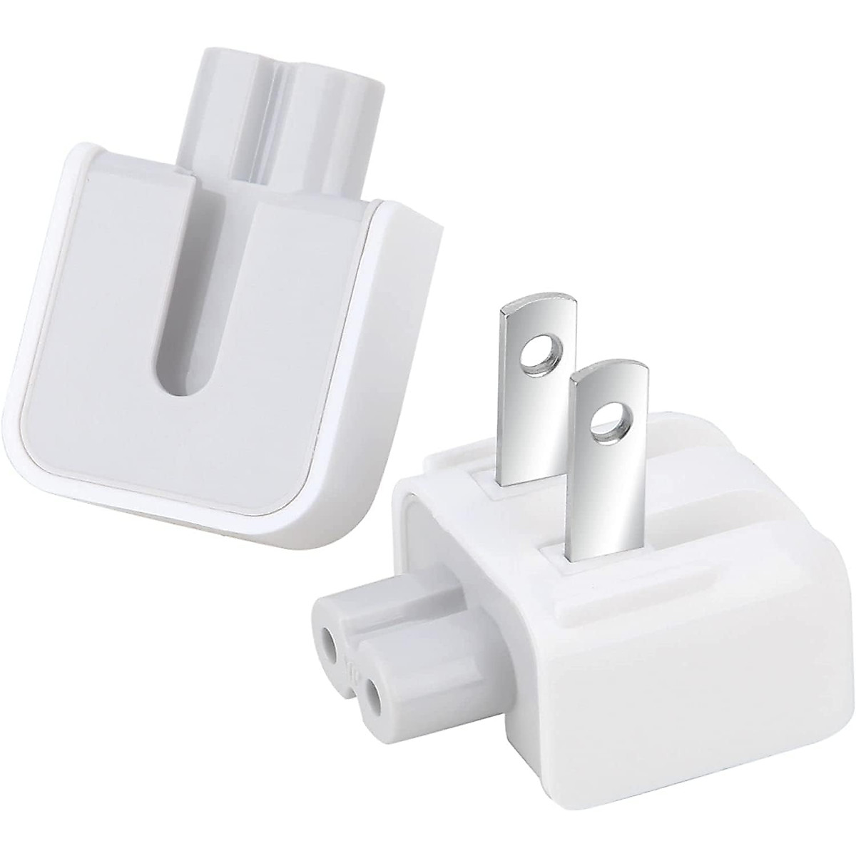 2 Pcs Mac AC Wall Adapter Plug Duckhead US Wall Charger AC Cord US Standard Duck Head for MacBook Mac iBook/iPhone/iPod AC Power Adapter Brick