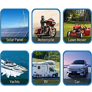 Crynod 8 PCS 14AWG Quick Connector, Waterproof Durable PVC Vehicle Wire SAE Connector Replacement, Universal Bendable 2 Pin Automotive Accessories for Motorcycle Truck Car SUV (Red)