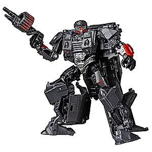 Transformers Toys Studio Series 50 Deluxe The Last Knight Movie WWII Autobot Hot Rod Action Figure - Ages 8 & Up, 4.5"
