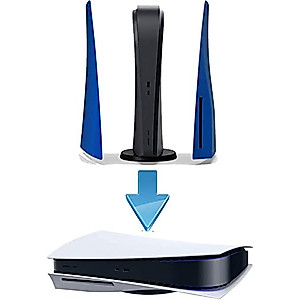 Game Console Hard Plate Compatible with PlayStation 5 – Premium Plastic Replacement Gaming Case Shell for Gaming Consoles – Enhanced Dust and Scratch Protection – Slim and Elegant Fit