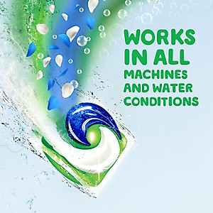Gain flings Ultra Oxi Laundry Detergent Pacs 3-in-1 HE Compatible, Waterfall Delight Scent, 76 Count