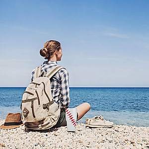 Joyclub 30oz Baseball Tumbler Stainless Steel Double Wall Vacuum Insulated Tumbler Cup Travel Mug with Lid, Straw and Cleaning Brush