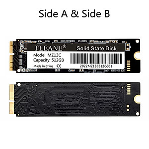 FLEANE MZ13C 2TB PCIe3.0x4 NVMe SSD for MacBook Pro A1398 A1502 (2013-2015), MacBook Air A1465 A1466 (2013-2017), iMac A1419 A1418 (2013-2019), Mac Pro(Late 2013)