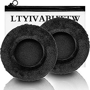Replacement Ear Pads Compatible with DT770, DT880, DT990, DT 770 PRO, DT 880 PRO, DT 990 PRO Headphones (Black)