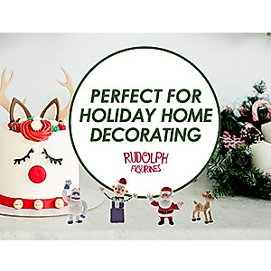 Beverly Hills Teddy Bear Company Rudolph #2 - Santa Clarice Set