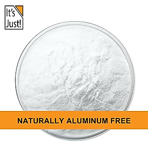 It's Just - Baking Soda, 100% Pure Sodium Bicarbonate, Food Grade, Non-GMO, Made in USA, Cooking, Baking, Aluminum Free (1.25 Pound)