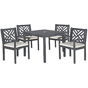 SAFAVIEH Outdoor Living Collection Bradbury 5-Piece Dining Set