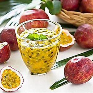 QAUZUY GARDEN 30 Seeds Passion Fruit Seeds Passiflora Passionflower Vine Maypop Granadilla Edulis Seeds- Organic Non-GMO Seeds- Fast-Growing &Low-Maintenance