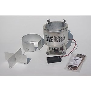 Sierra Stove Lightweight woodburning Backpacking Stove with Upgrade Kit