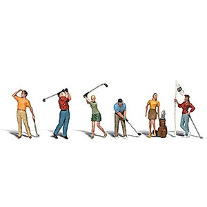Golfers HO Scale Woodland Scenics