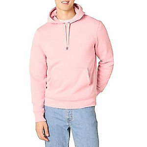 Amazon Essentials Men's Sweatshirt Hoodie, Pink, XX-Large, Big & Tall Options Available