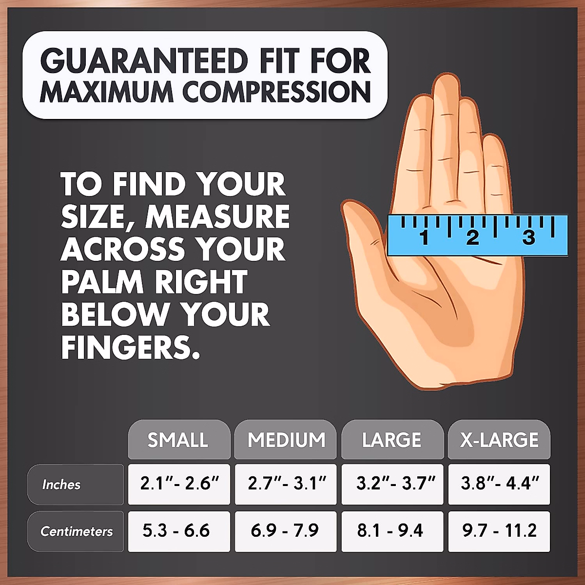 Dr. Frederick's Original Copper Arthritis Glove - 2 Gloves - Perfect Computer Typing Gloves - Fit Guaranteed - Medium