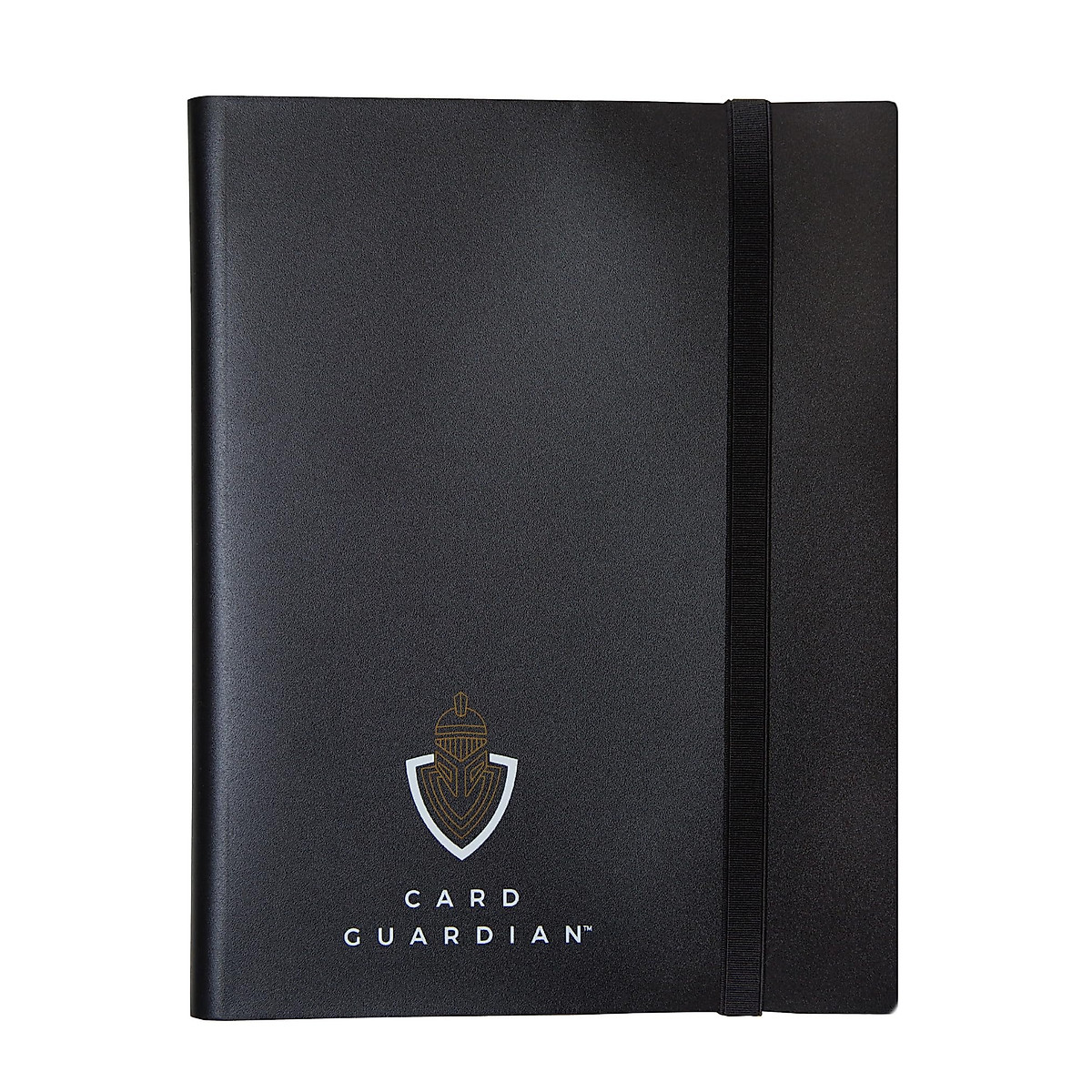 Card Guardian - 9 Pocket Trading Card Album 360 Side Loading Pocket Binder for Trading Card Games TCG (Black) Compatible with Pokemon Card Binder Yugioh Cards MTG Binder Sports Card Binder