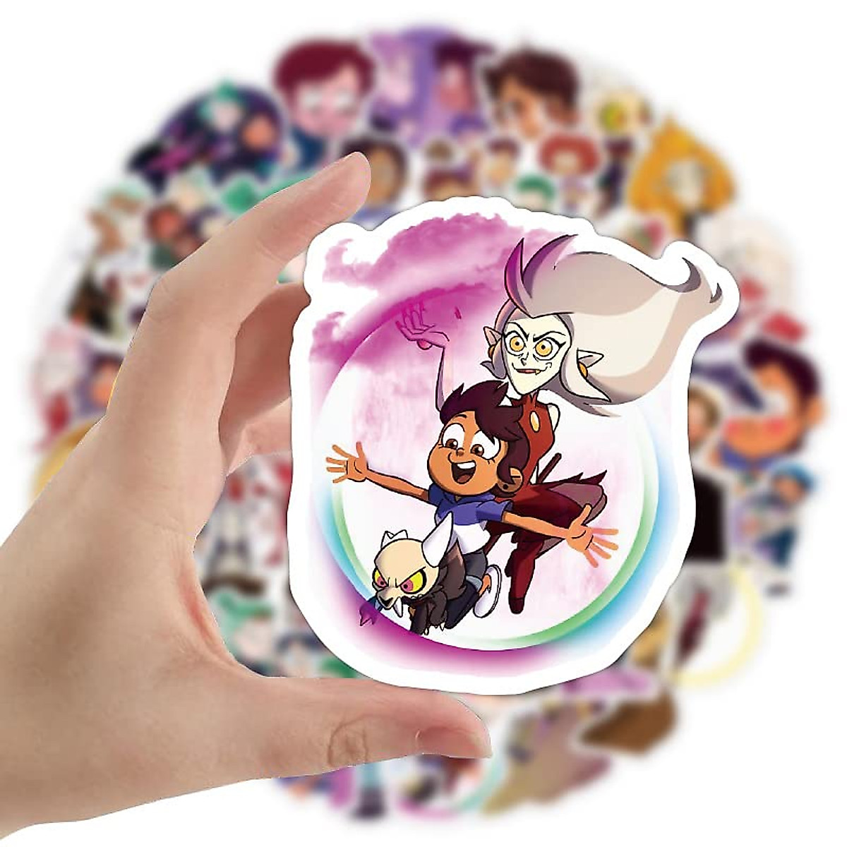 The owl House 50 PCS Stickers Pack Aesthetic The Vinyl Movie Colorful Waterproof for Water Bottle Laptop Bumper Car Bike Luggage Guitar Skateboard