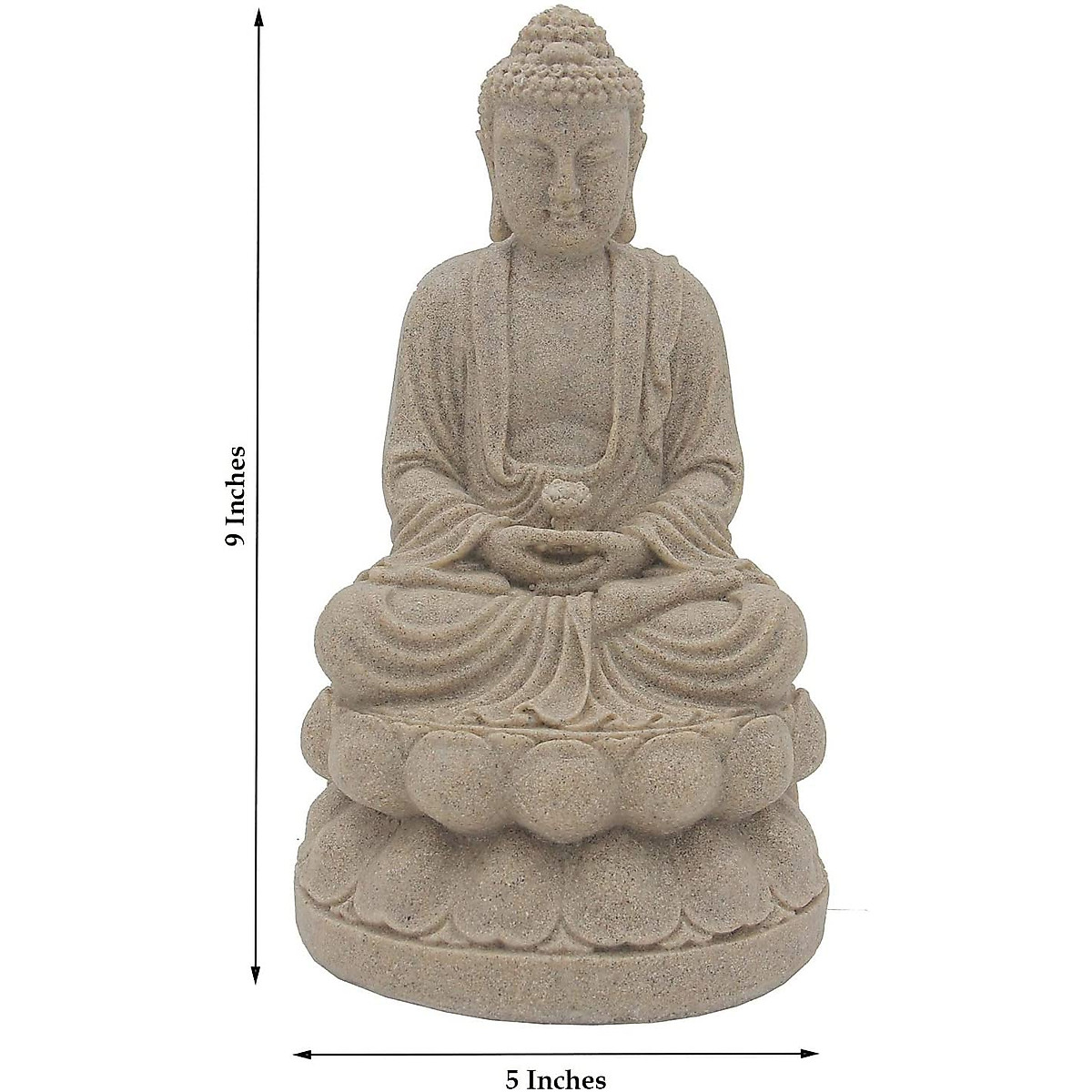 DharmaObjects Meditation Buddha Statue Buddha Statue for Home Meditation Gift