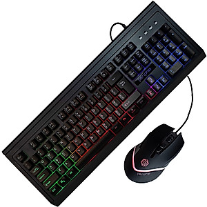 HP Gaming PC Computer, Quad-Core Intel i5, NVIDIA GeForce GT 730 2GB, 16GB DDR3 RAM, 1TB SSD, WiFi, Windows 10, Includes 24 Inch Monitor, Rainbow Keyboard and Mouse (Renewed)