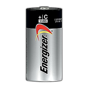 Energizer Max Premium C Batteries, Alkaline C Cell Battery (4 Count) E93BP-4