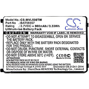 Two-Way Radio Battery for VL50 CLS1410 CLS1110 CLS1450 CLS1000 CLS1450CH CLS1114 CLS1415 CLS1450CB VL120 56557 HCNN4006A BAT56557 PMNN4497 PMNN4497AR HCNN4006 HCLE4159B SNN5571B PMNN4497A