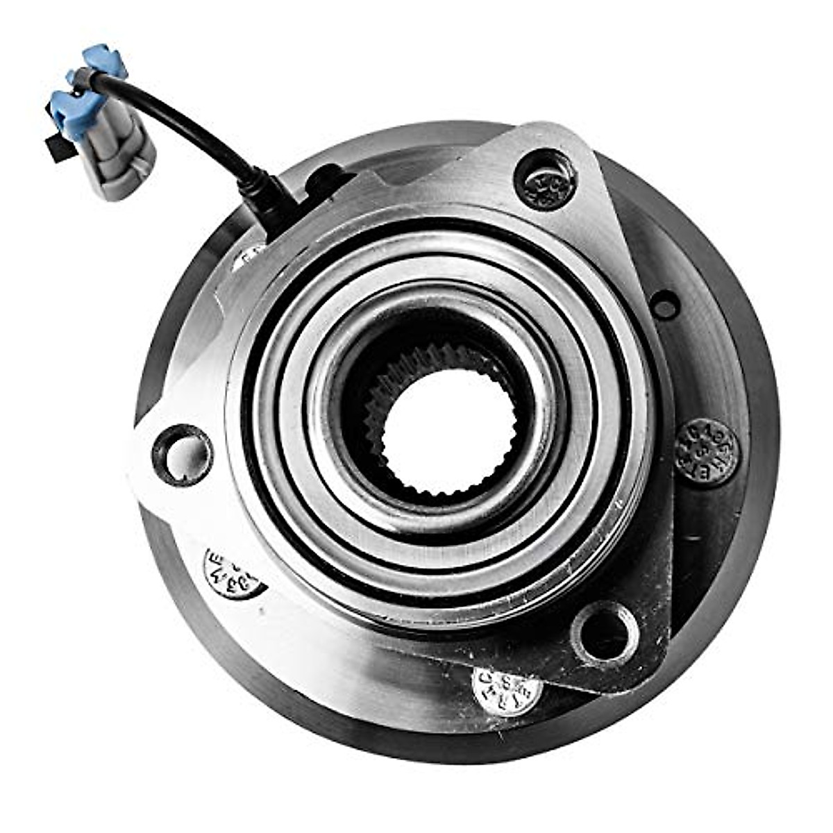 Front Wheel Hub and Bearing Assembly Left or Right Compatible Chevrolet Captiva Sport Equinox Pontiac Torrent Saturn Vue Suzuki XL7 AUQDD 513276 x2 (Pair) [ 5 Lug W/ABS ]