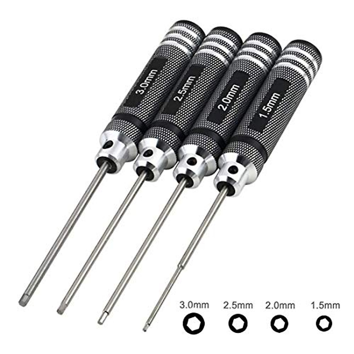 Rc Tool Kit Hex Screw Driver Repair Set for RC Car Boat Multirotors Electrical Equipment Models