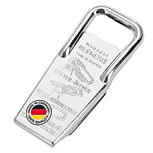 Westmark Germany Hermetus Steel 3-in-1 Resealer Beer Bottle Opener